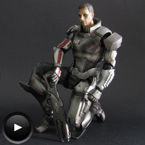 Commander Shepard de Play Arts Kai – Fantasía Gamer